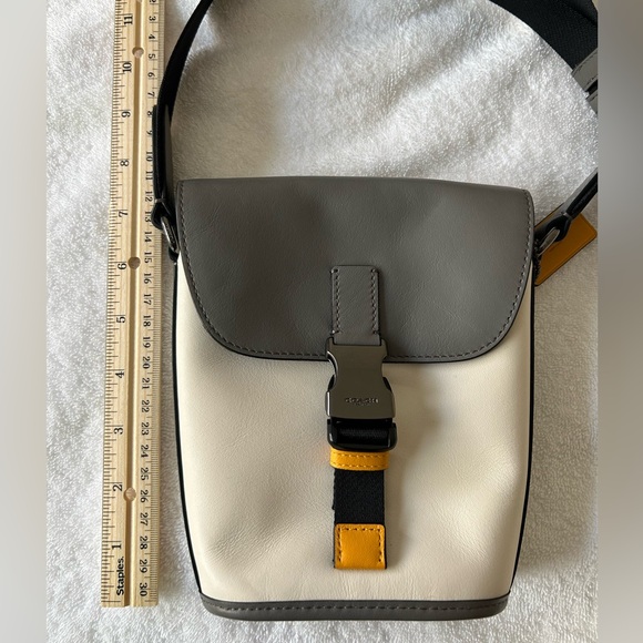 Coach | Bags | Coach Small Track Colorblock Crossbody Bag | Poshmark